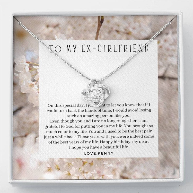 To My EX Girlfriend, Birthday Gift for EX Girlfriend, Get Her Back Gift ...