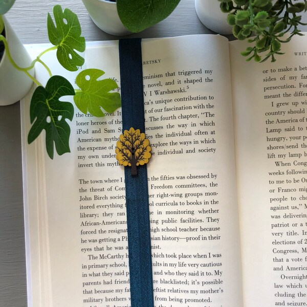 Elastic Bookmark - Etsy
