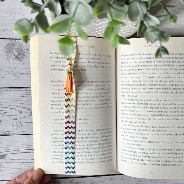 Elastic Bookmark - Etsy