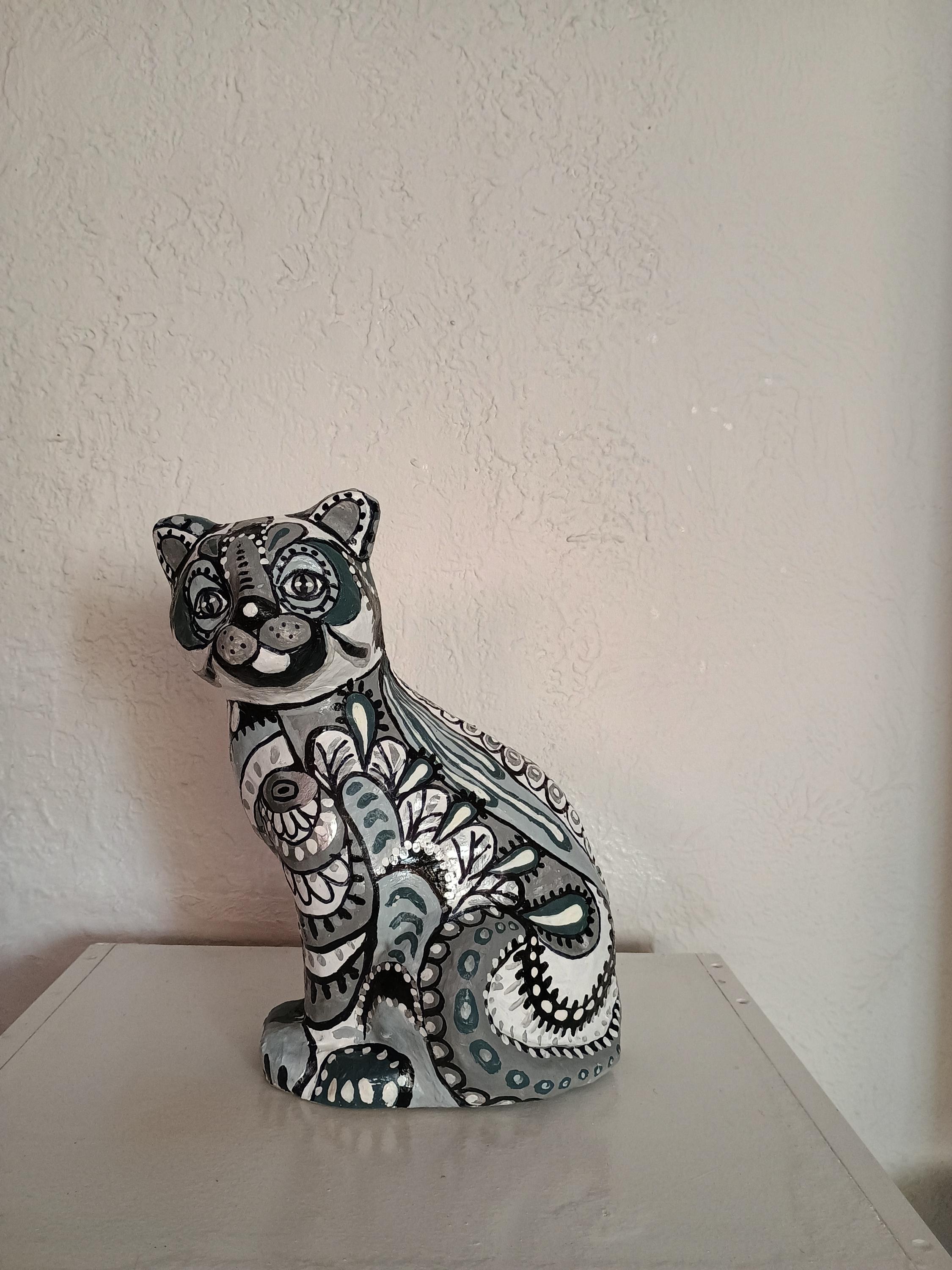 Gallo O Gato Style Paper Mache Interior Deco - Etsy