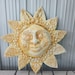 Sun in Paper Mache, With the Paper Mache Technique and Embedded Lace - Etsy