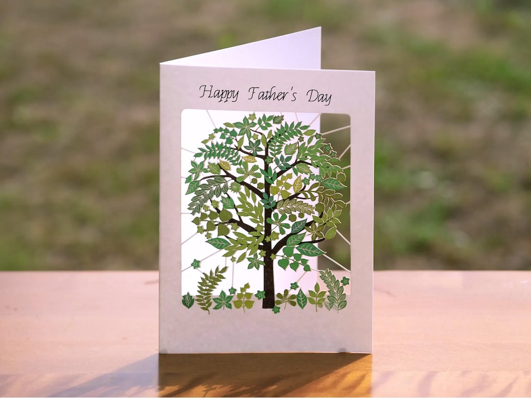 Happy Father's Day Tree Card - Tree of Life - Nature Lover Card - Cards ...