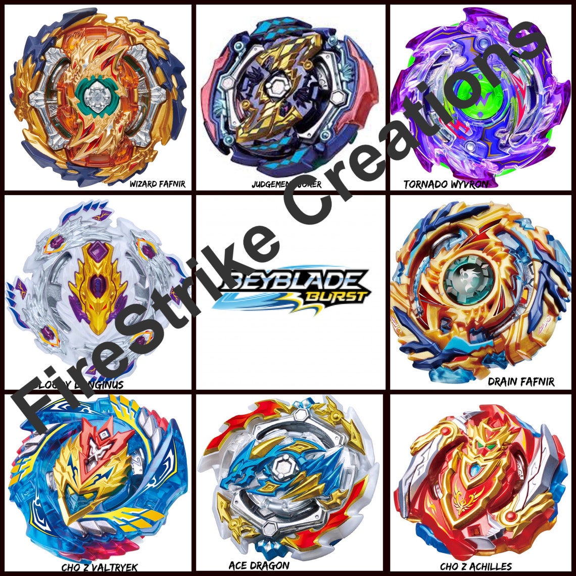 Beyblade Bingo Cards for Party - Etsy