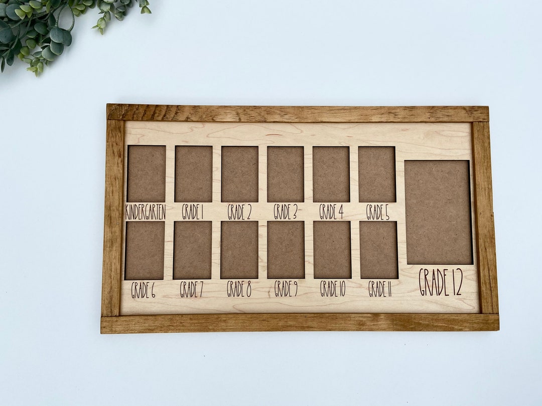 Back to School , School Photo Frame , Yearly School Photo Display ...