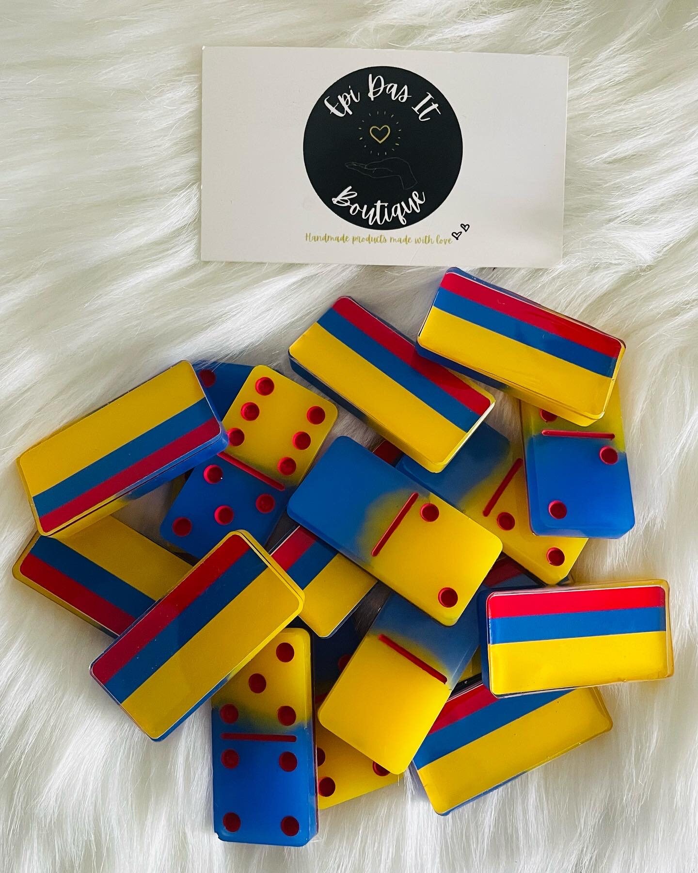 Custom Dominoes With Country Flag Resin Dominoes - Etsy