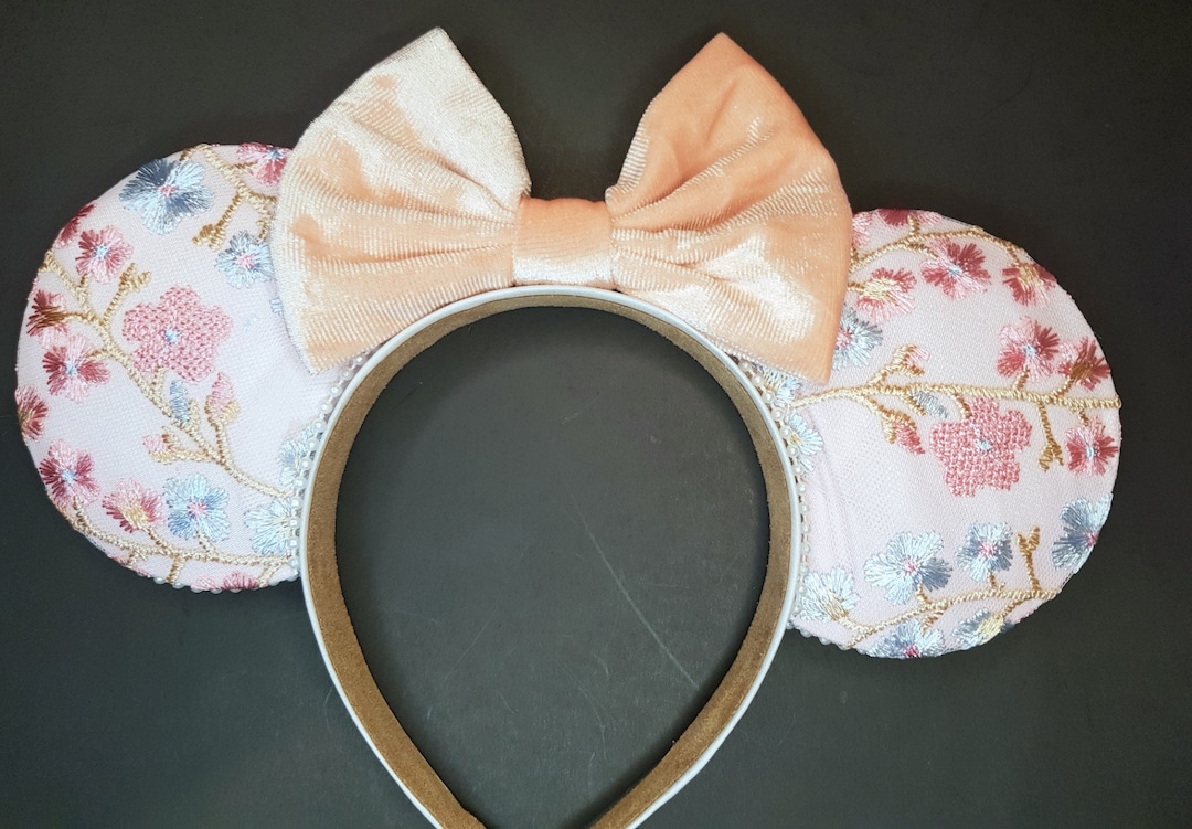 Floral Mickey Ears, EPCOT Flower and Garden Festival, Pink Mouse Ears ...