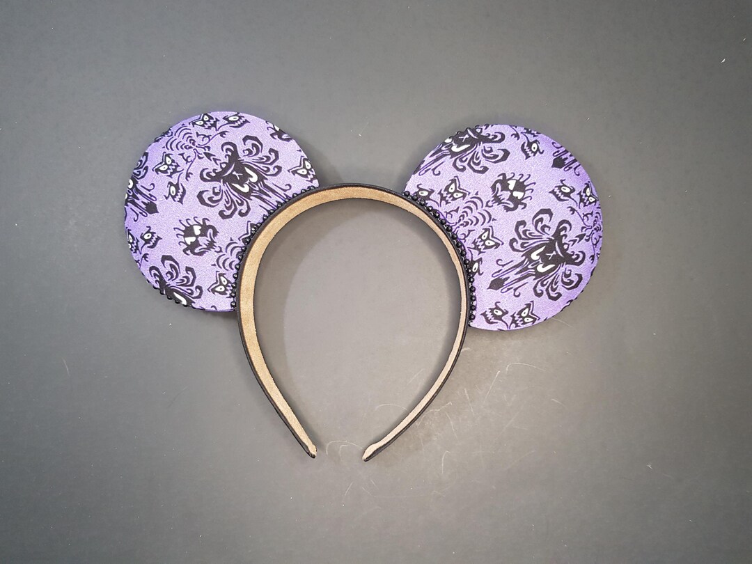 Haunted Mansion Mickey Ears, Mouse Ears for Men, No Bow, Halloween Ears ...