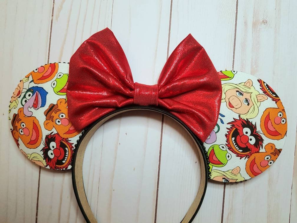 Muppet Mickey Ears Muppet Minnie Ears Muppet Mouse Ears - Etsy