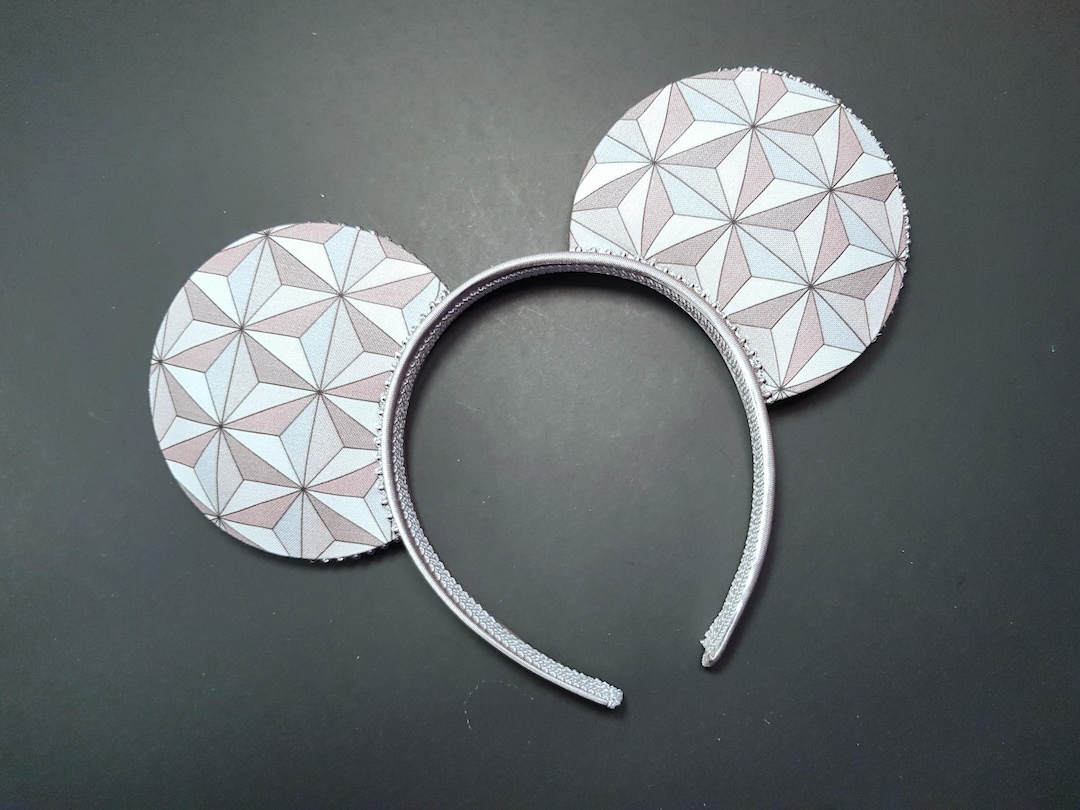 EPCOT Mickey Ears for Men, Disney Mouse Ears, Mickey Ears No Bow, Adult ...