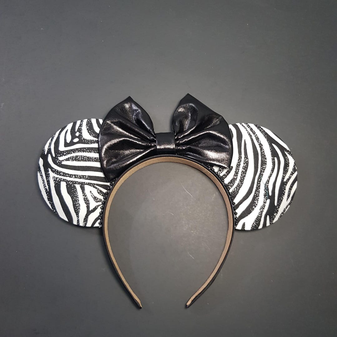 Animal Print Mickey Ears, Zebra Print Mouse Ears, Mickey Mouse Ears ...