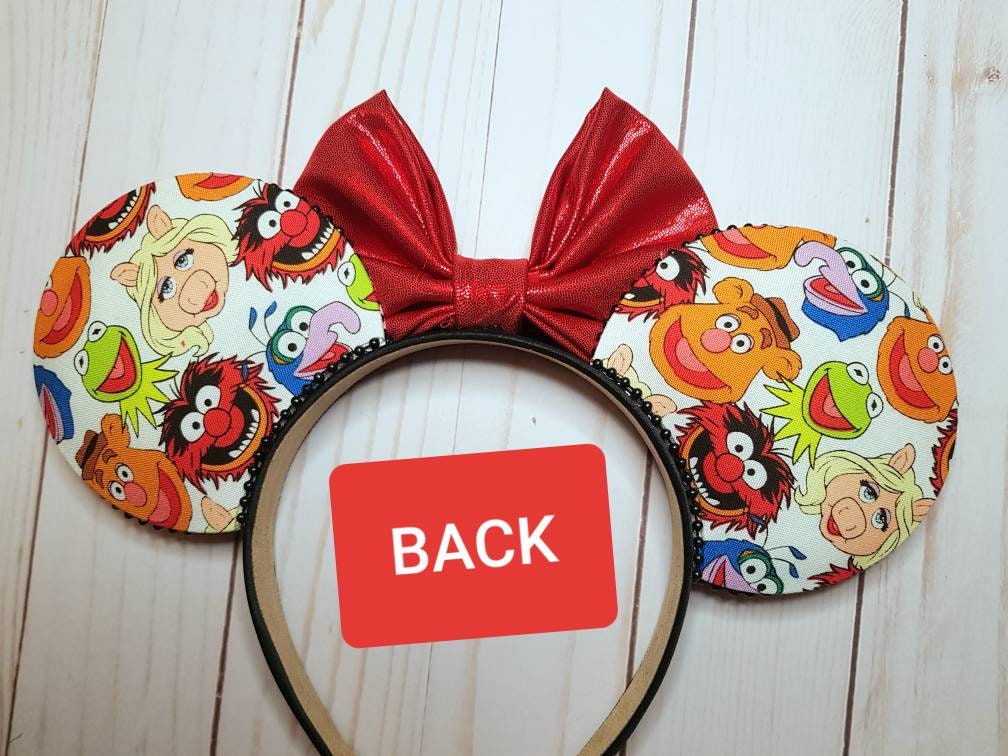 Muppet Mickey Ears Muppet Minnie Ears Muppet Mouse Ears - Etsy