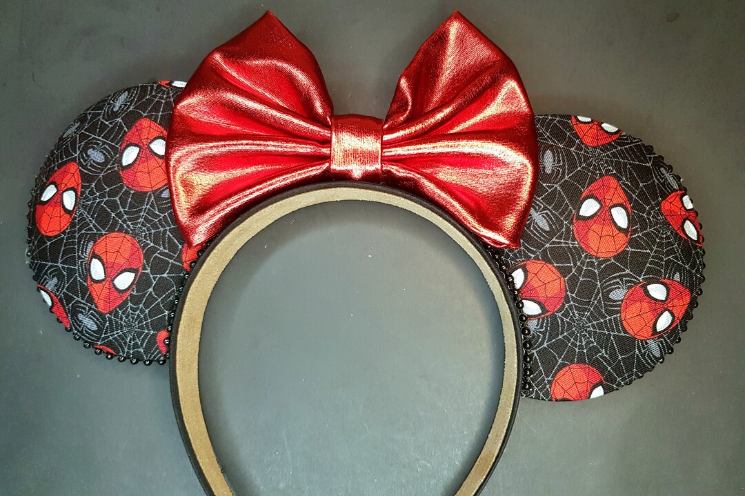 Spiderman Mickey Ears, Spider-man Minnie Ears, Mickey Ears, Marvel ...