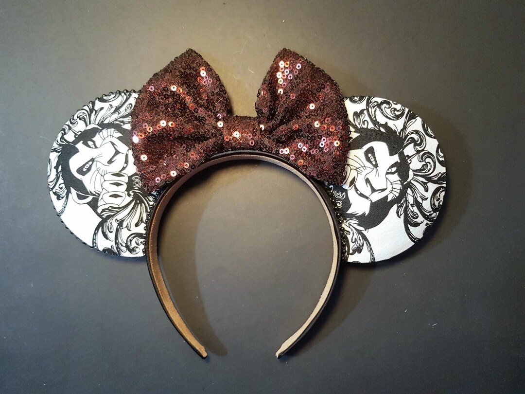 Disney Villain Mickey Ears, Jafar, Hades, Scar, Ursula, or Evil Queen ...