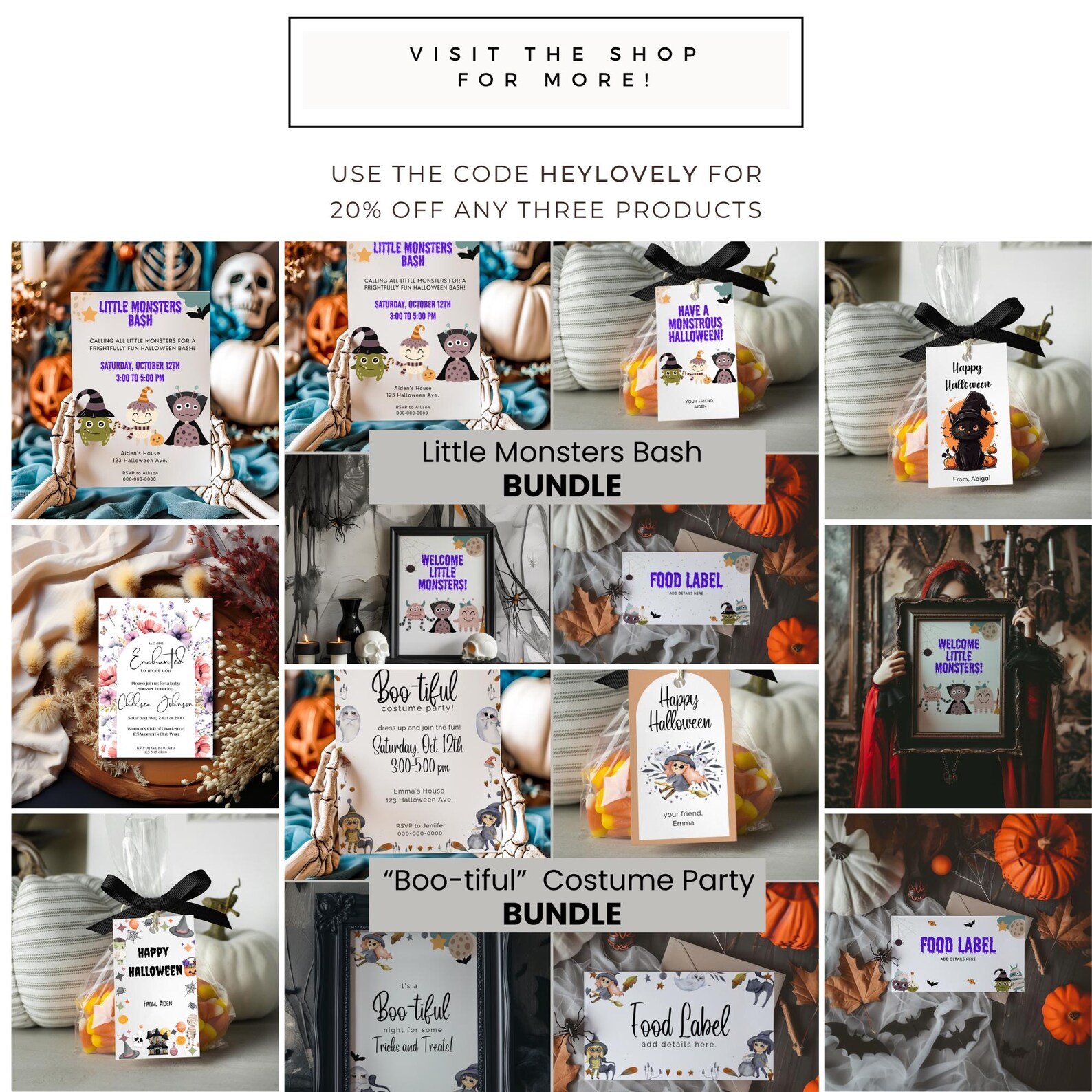 Halloween Welcome Sign Template, Printable Enter If You Dare Sign ...