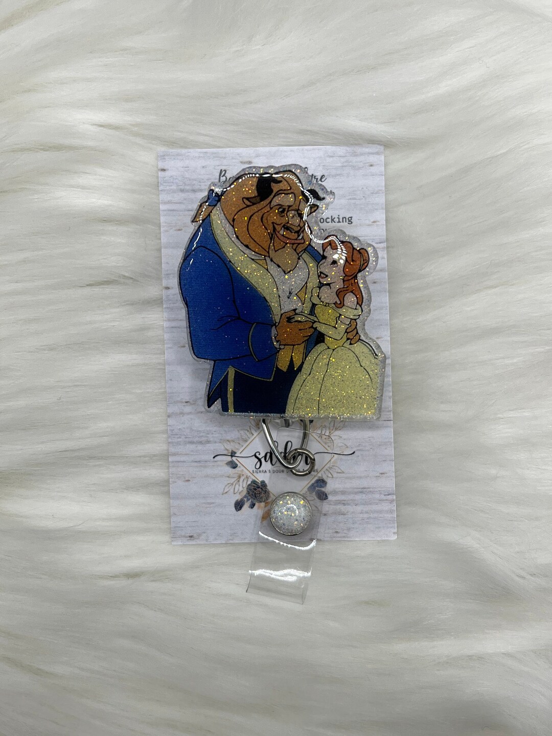 Movie Character Inspired Badge Reel-badge Holder-mri Safe - Etsy