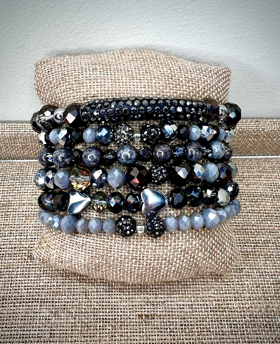 The Gracie Stack Stacked Bracelet Set of 6 - Etsy
