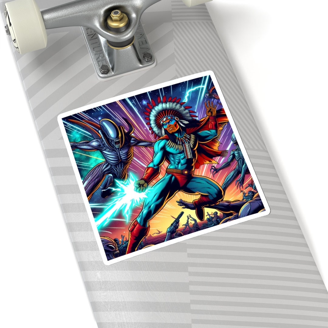Native American Superhero, Superhero Sticker, Native Pride, Native ...