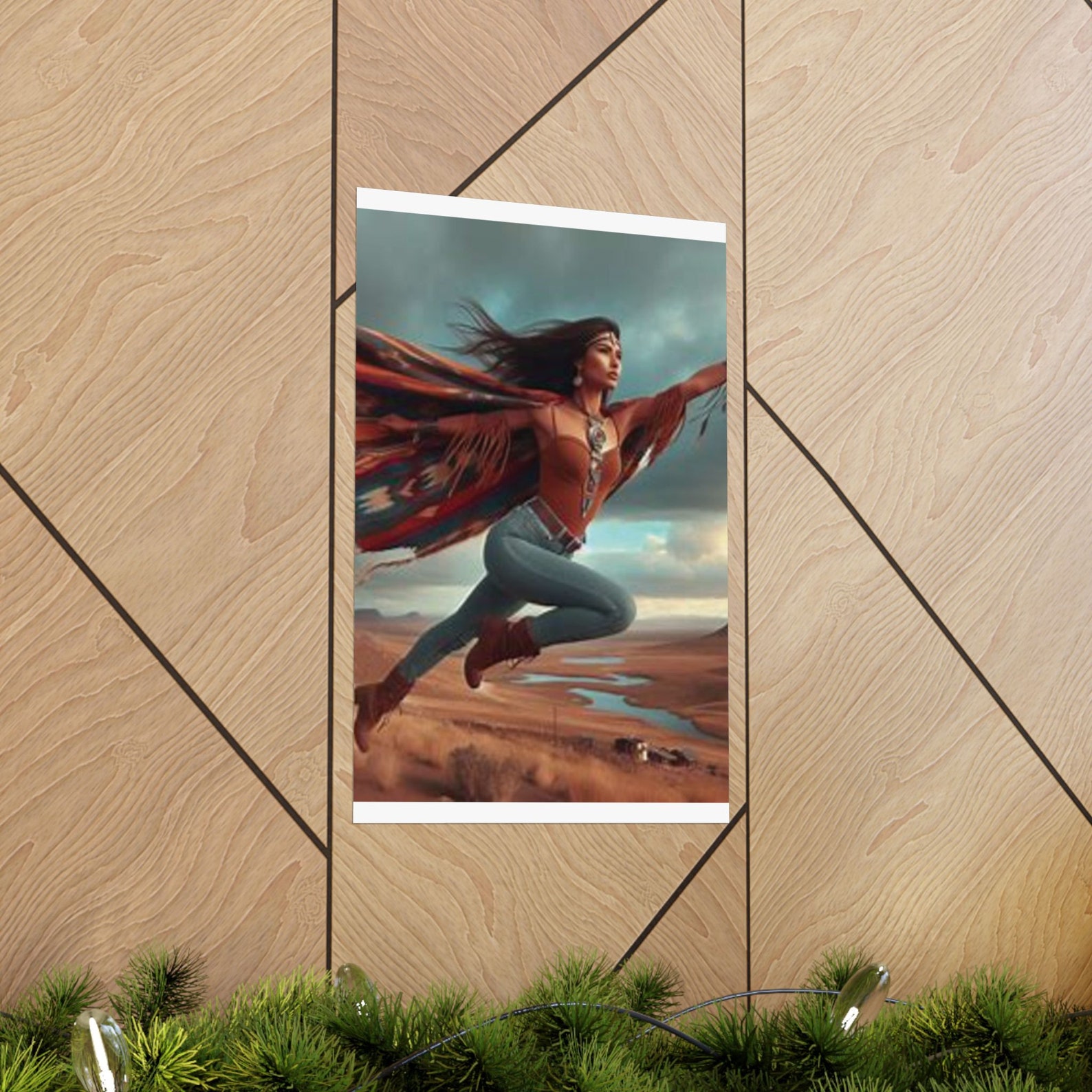 Native American Princess Warrior, Female Native Superhero, Native ...