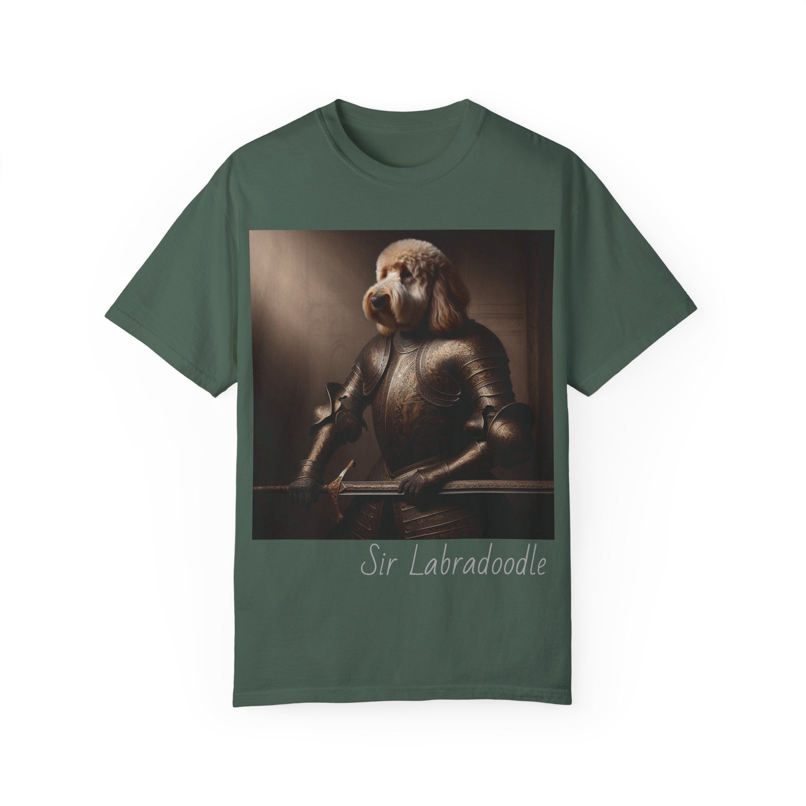 Labradoodle Warrior, Labradoodle Shirt, Renassance Labradoodle Shirt ...