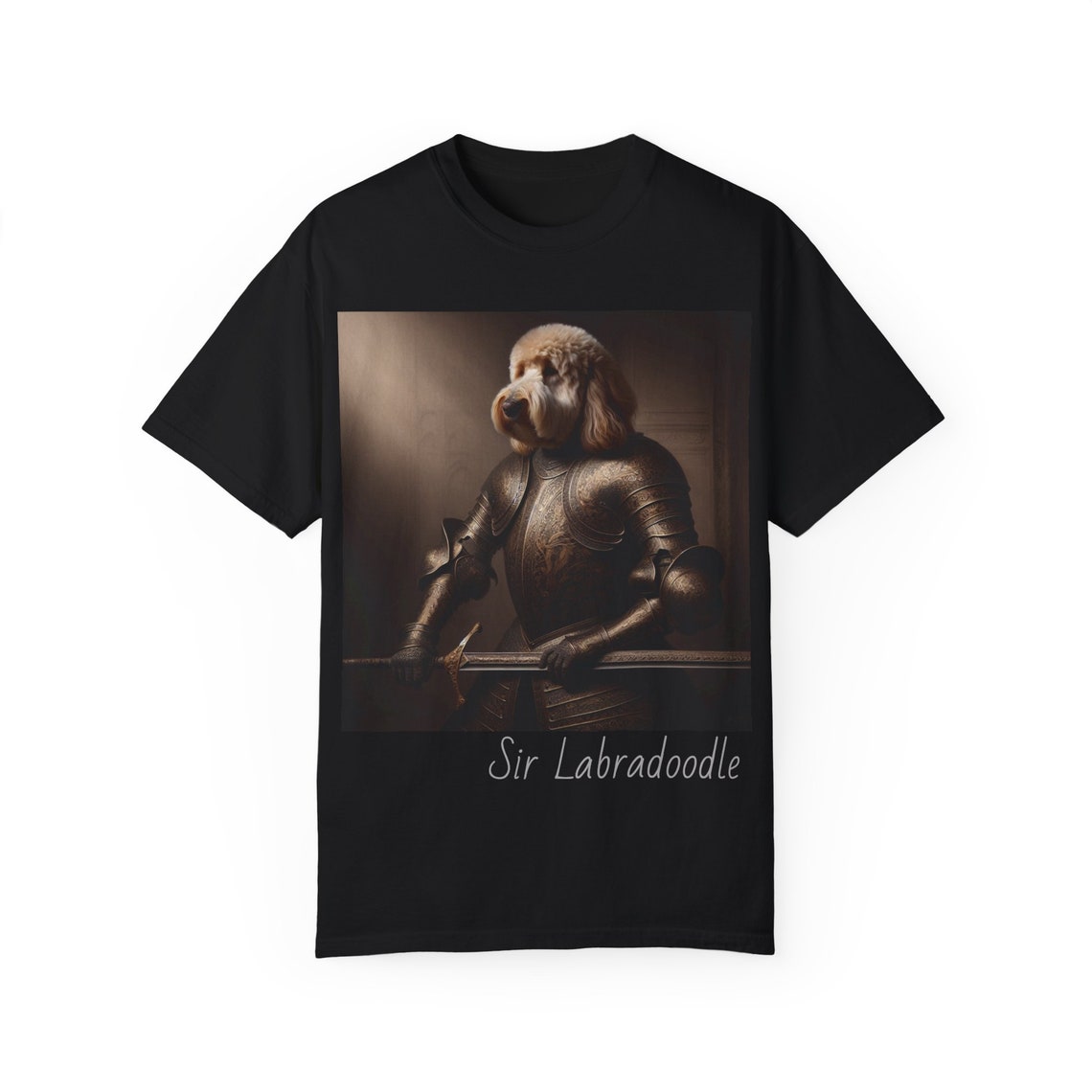 Labradoodle Warrior, Labradoodle Shirt, Renassance Labradoodle Shirt ...