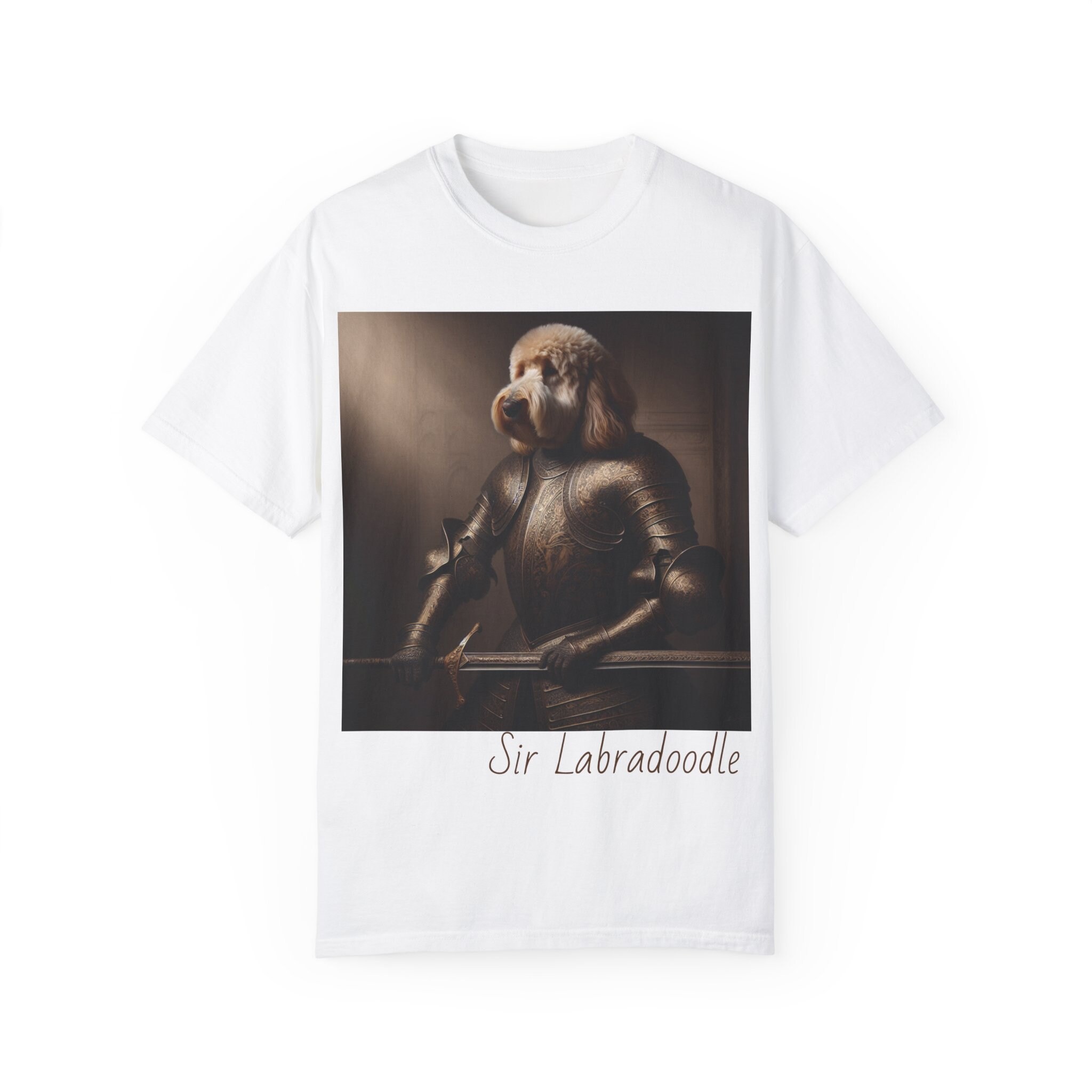 Labradoodle Warrior, Labradoodle Shirt, Renassance Labradoodle Shirt ...