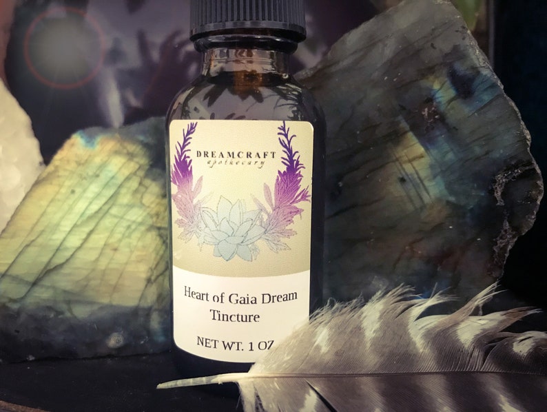 Heart of Gaia Dream Tincture (featuring Bobinsana) - Etsy