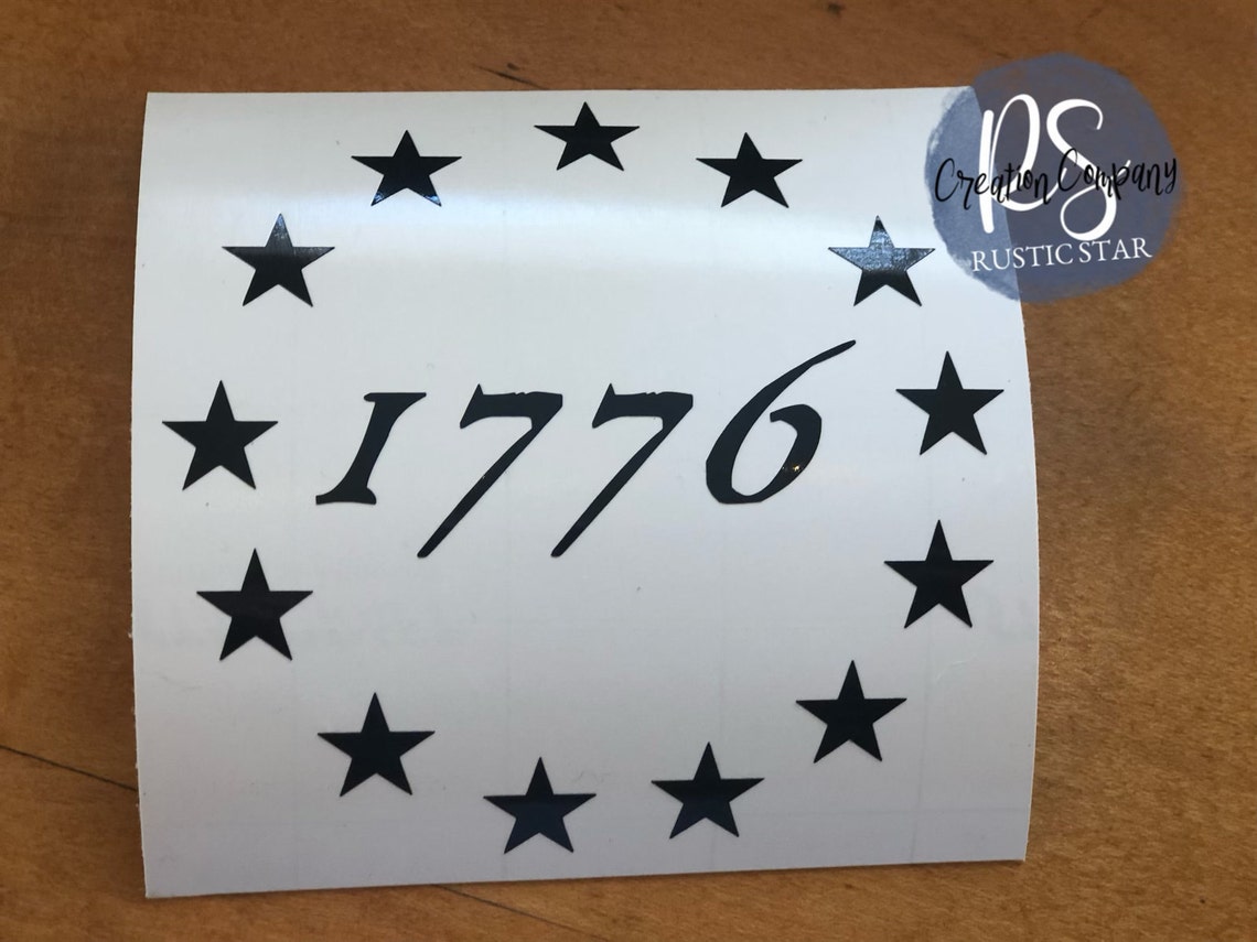 1776 Decal 2nd A Decal Gun Decal1776 Supporters Sticker | Etsy