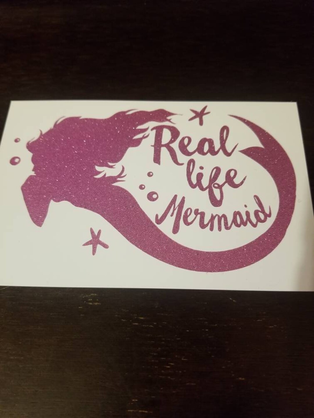 Real Life Mermaid Decal - Etsy