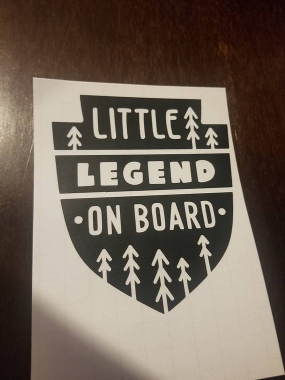 Bumper Stickers Stickers, Labels & Tags Paper Little Legend on Board ...