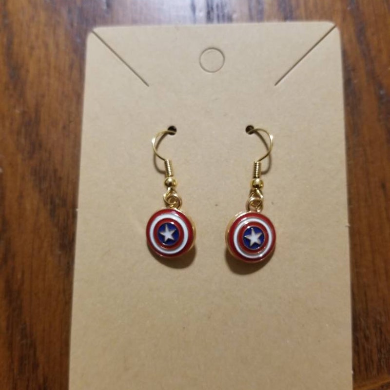 Captain America Jewelry - Etsy