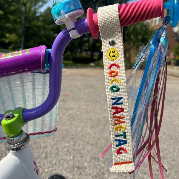 Bike Name Tag - Etsy