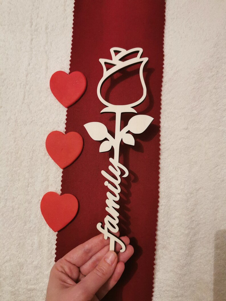 Laser Cut Rose SVG, MUM, MOM, Mothers Day, Grandmothers Day - Etsy