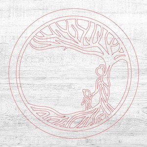 Mother Tree SVG: Symbolizing Love and Growth in 9 Variations - Etsy