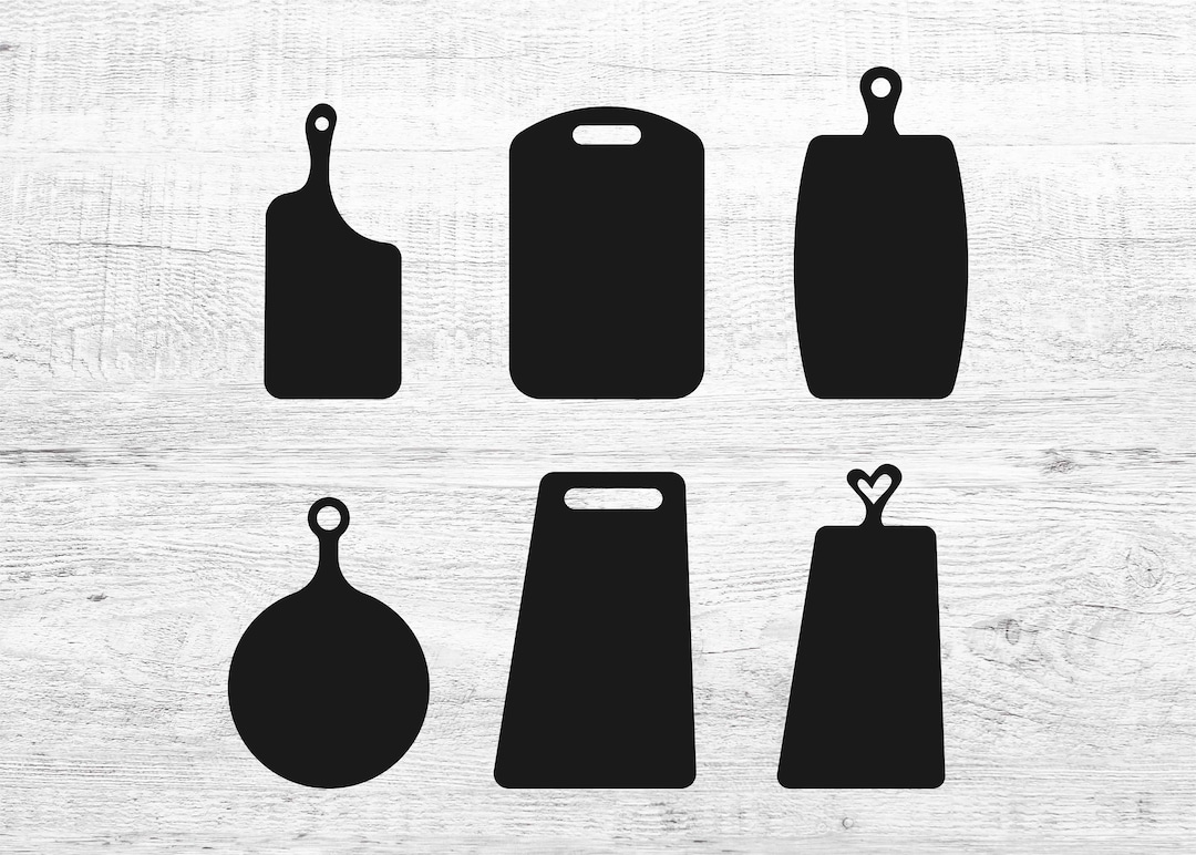 Cutting Boards File Bundle SVG, 6 Designs - Etsy