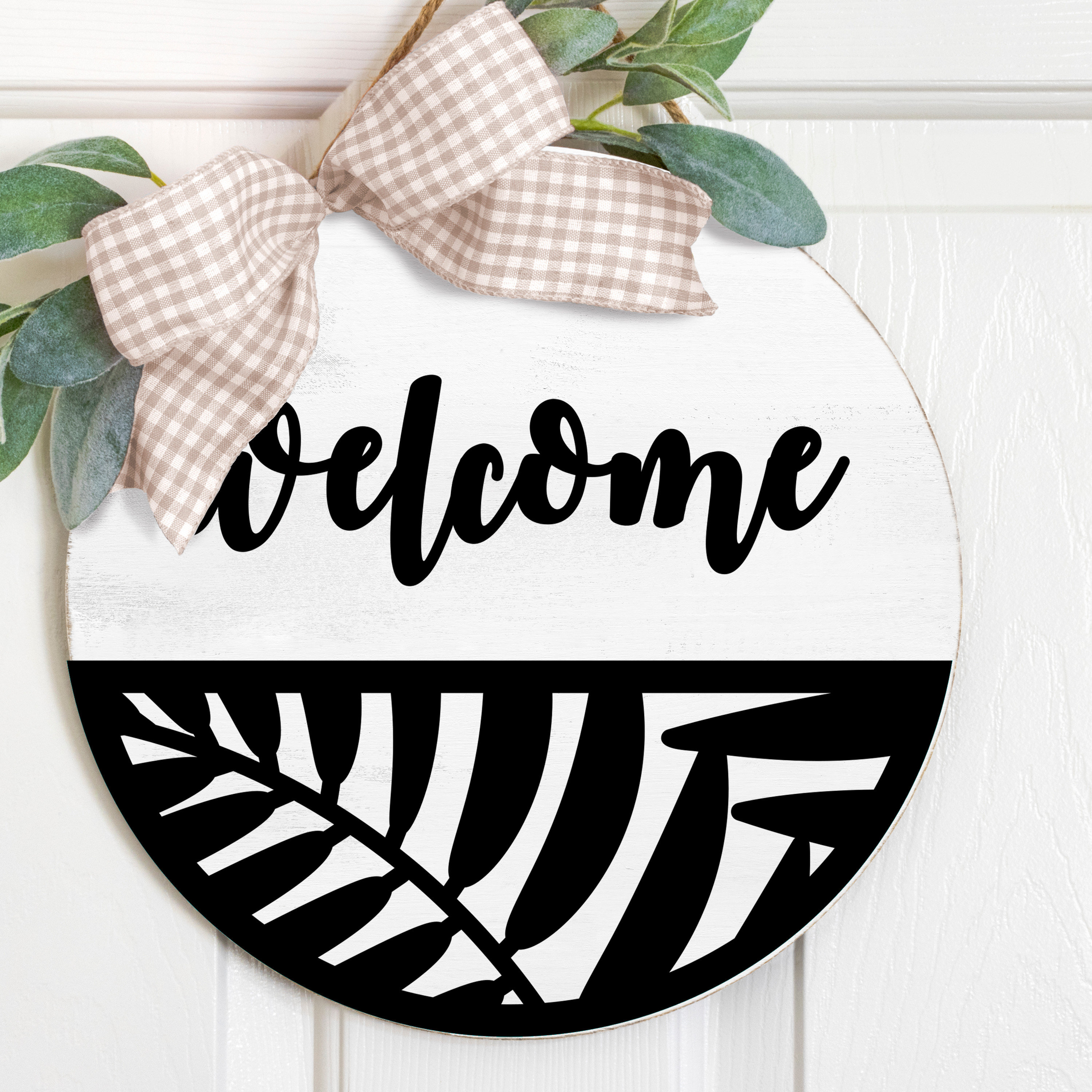 Door Hanger Bundle Svg Welcome Sign Svg SVG Template Bundle - Etsy