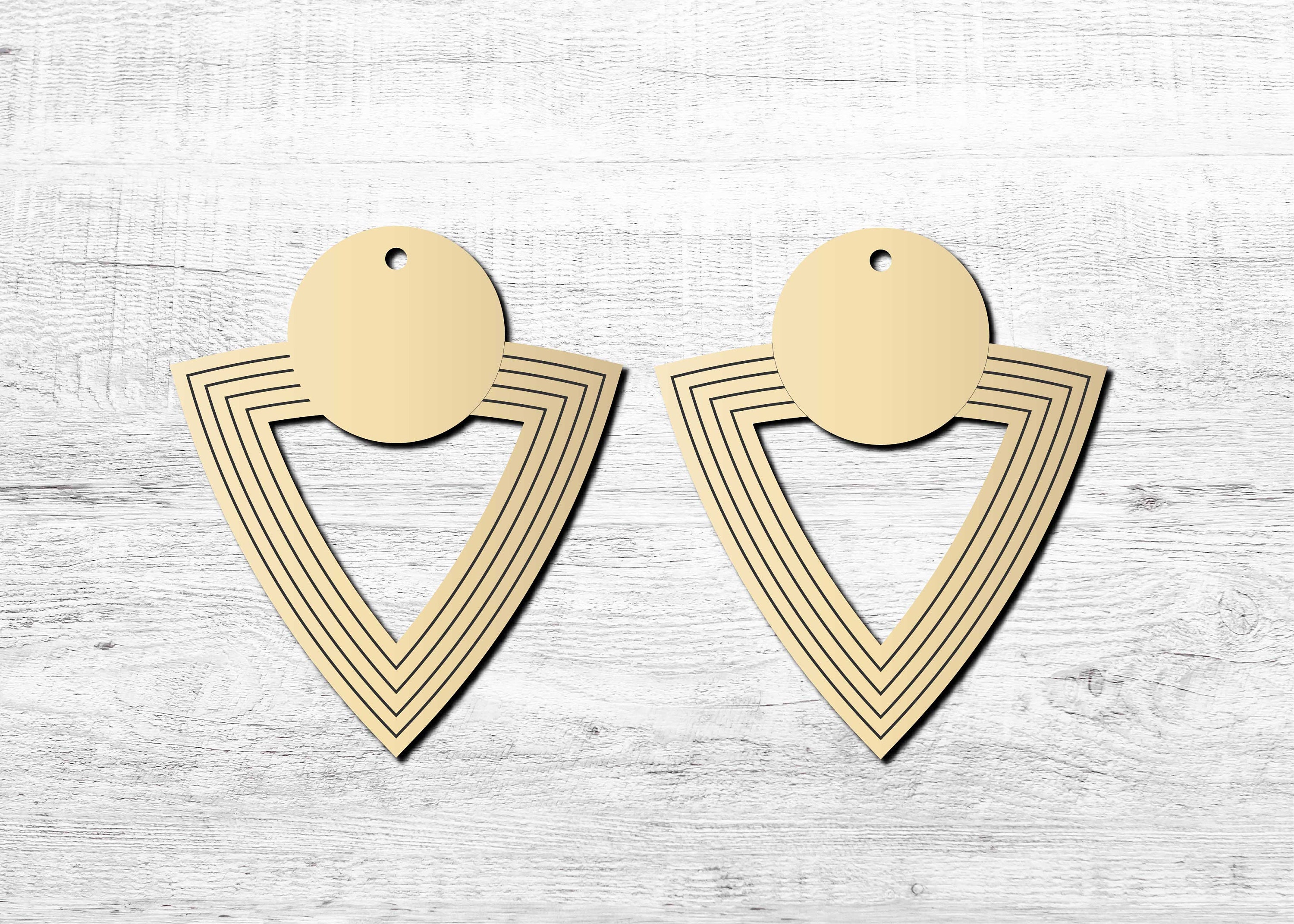 Earring Digital Download Laser Cut - Etsy