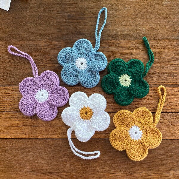 Crochet Pocket Flower - Etsy