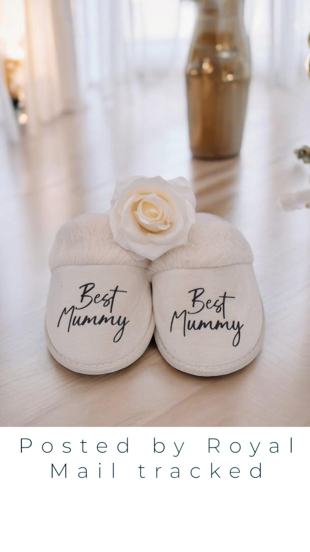 Personalised Slippers Ideal for Gifting - Tracked Postage - Etsy UK