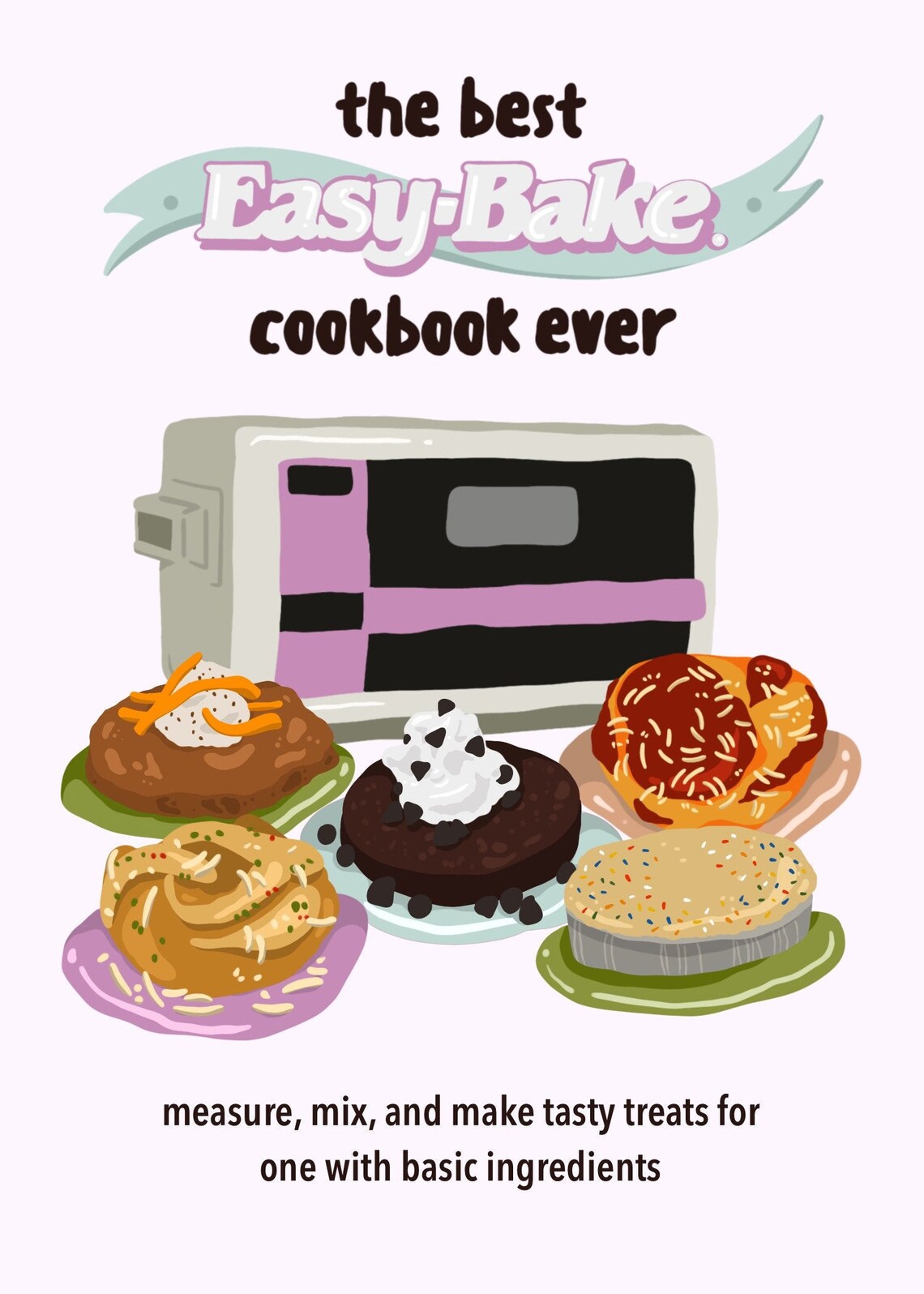 The Best Easy Bake Cookbook Ever Measure Mix and Make - Etsy