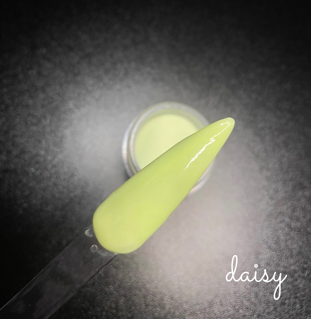 Daisy Nail Dip Powder - Etsy