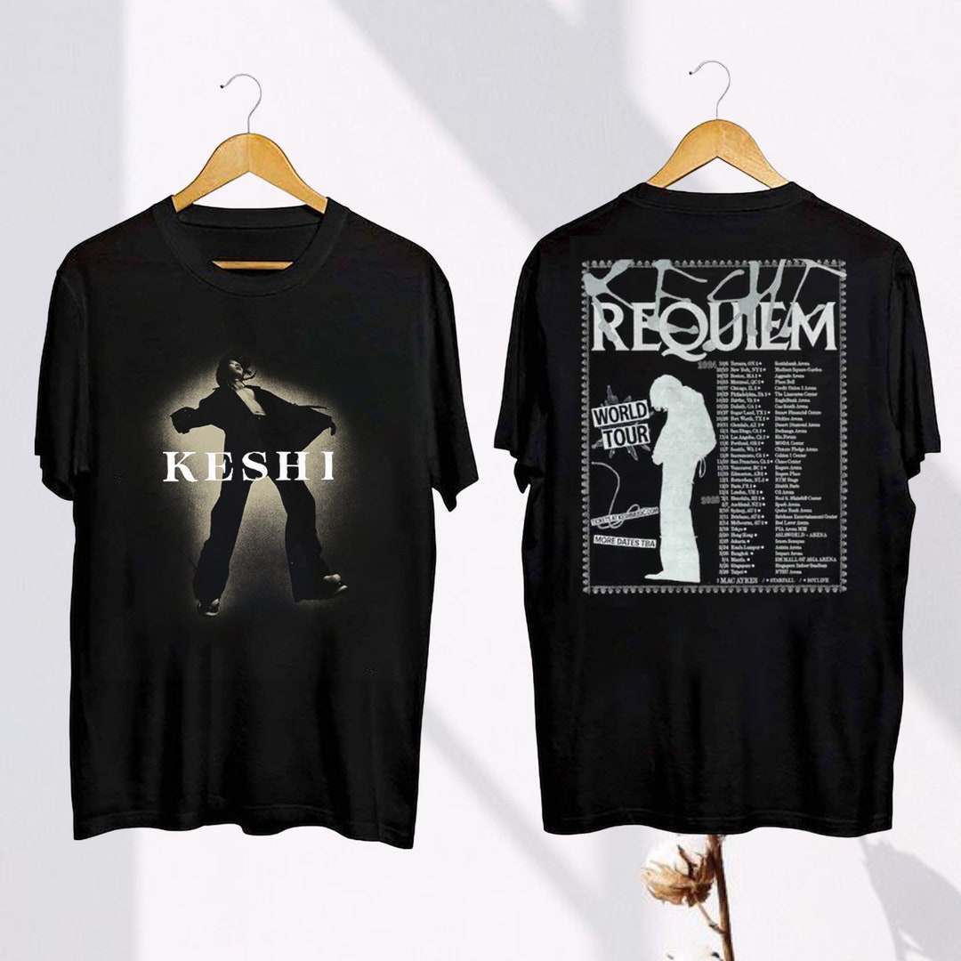 Keshi Requiem Vintage Shirt, 2024 Keshi Requiem World Tour Shirt, Keshi ...