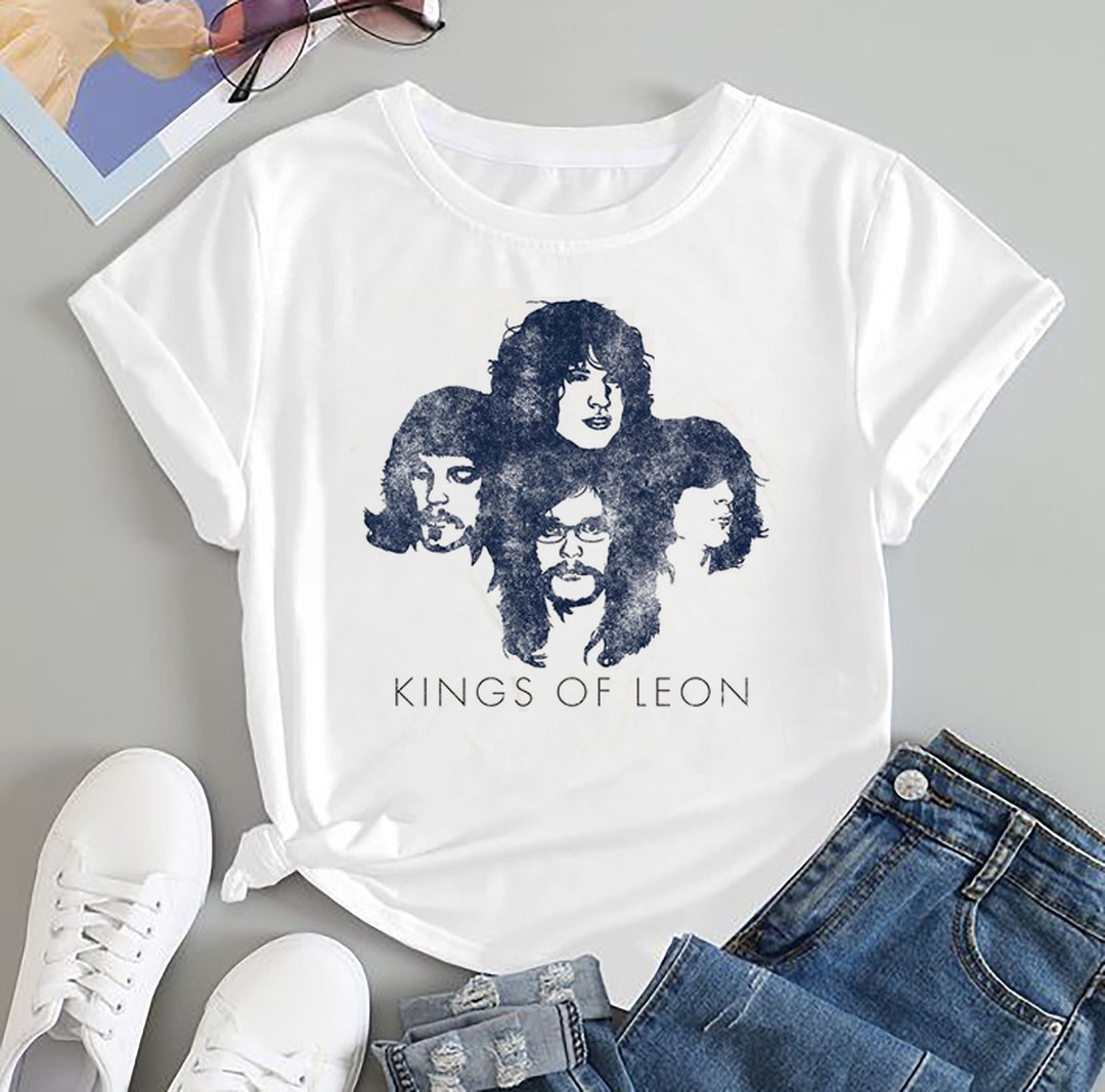 Kings of Leon Band 90s Vintage T-shirt, Kings of Leon Band Tour 2024 ...