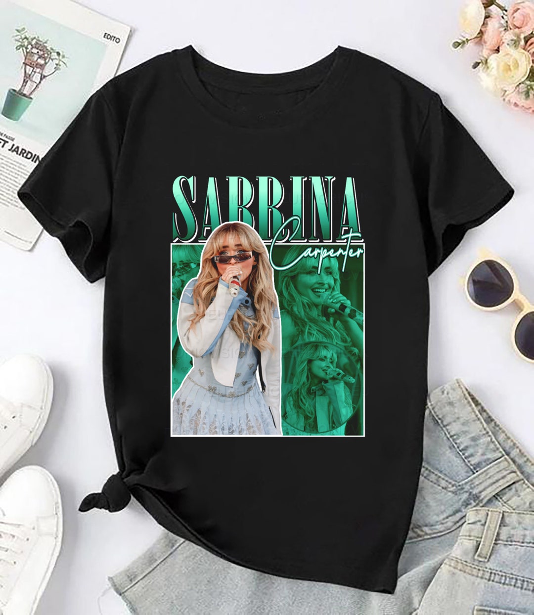 Vintage Sabrina Carpenter Bootleg Shirt, Sabrina Carpenter Fan Gift ...