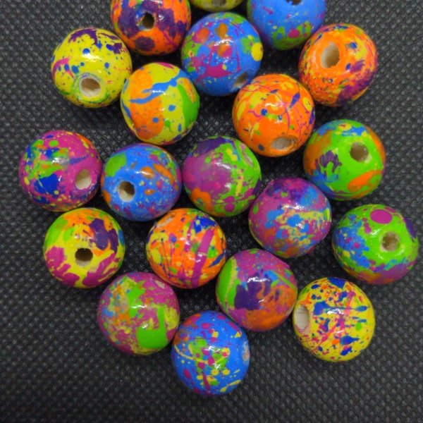 Hand Painted Beads - Etsy