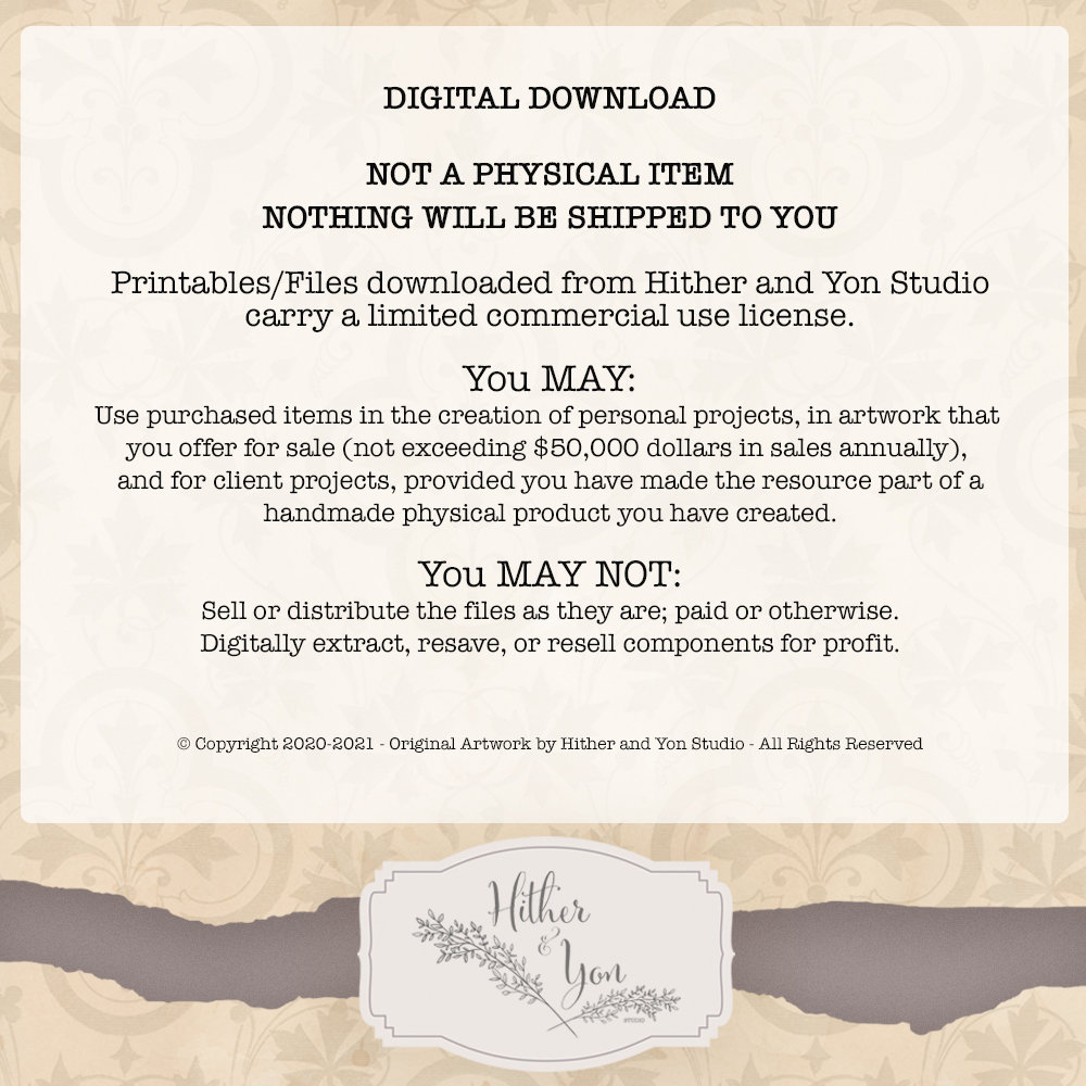 Distressed Words, Vintage Labels, Word Label, Junk Journal Ephemera ...