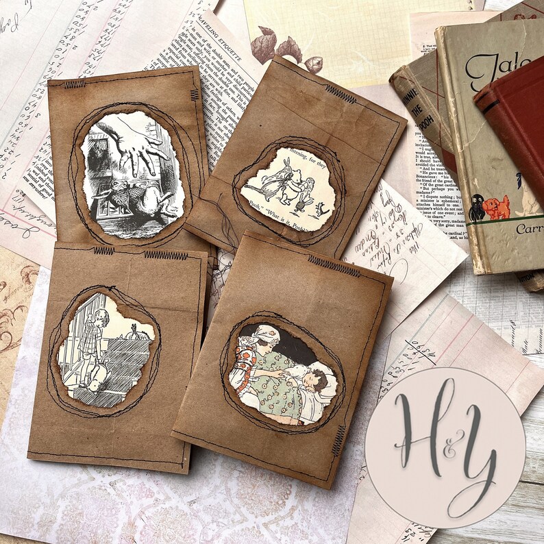 Junk Journal Covers, Mini Journal Cover, Journal Cover 6x9, Unique ...