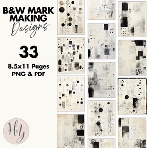 Paper Pack Collage Fodder Mixed Media Mark Making Pages. Masterboards ...