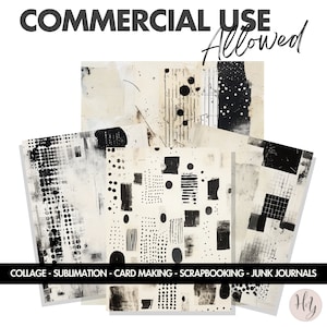 Paper Pack Collage Fodder Mixed Media Mark Making Pages. Masterboards ...