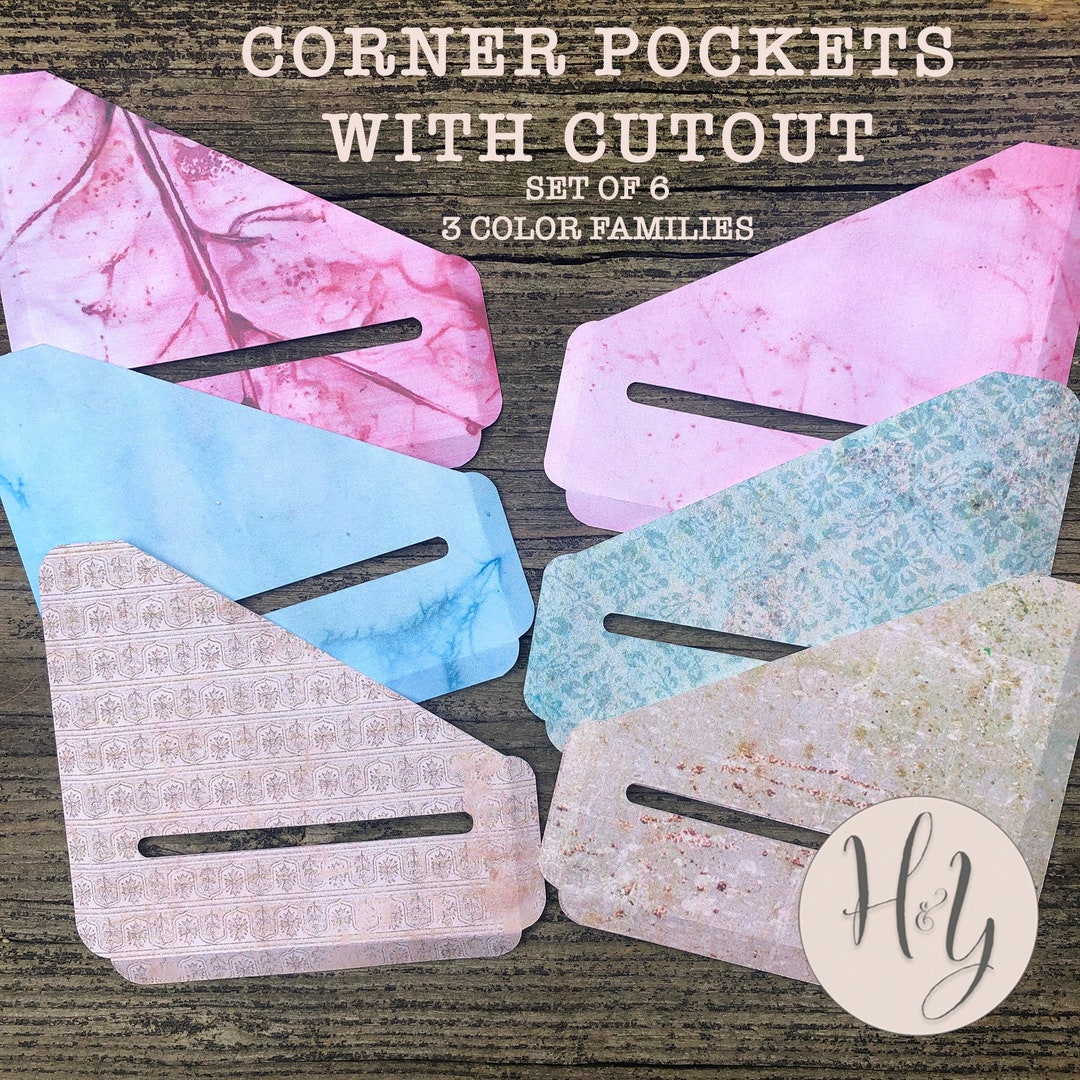 Junk Journal Pockets for Decorating Your Journals. Journal Decorated ...