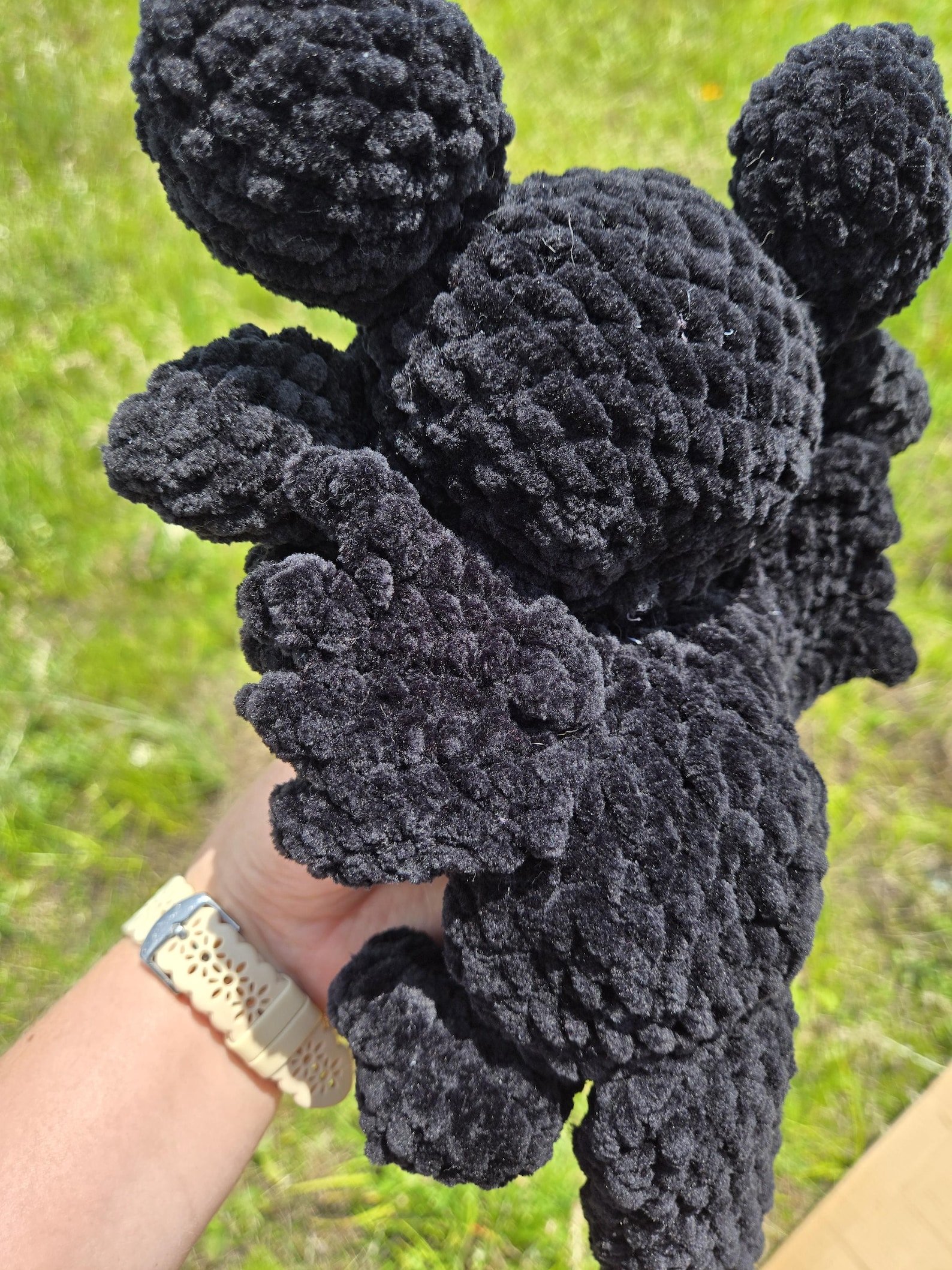 Toothless Nightfury Crochet Fury Dragon Snuggler (made to Order) - Etsy